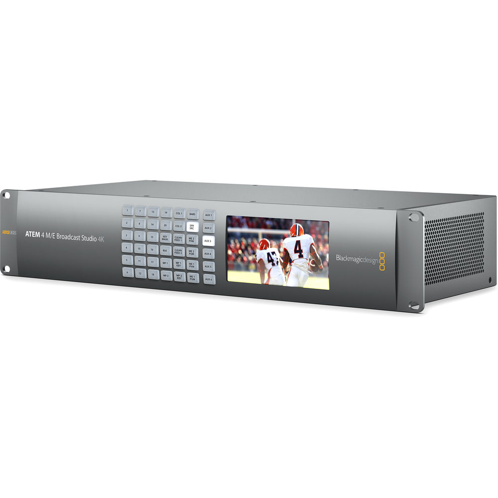 Switcher Blackmagic Design ATEM 4 M/E Broadcast Studio 4K - Seegma PRO